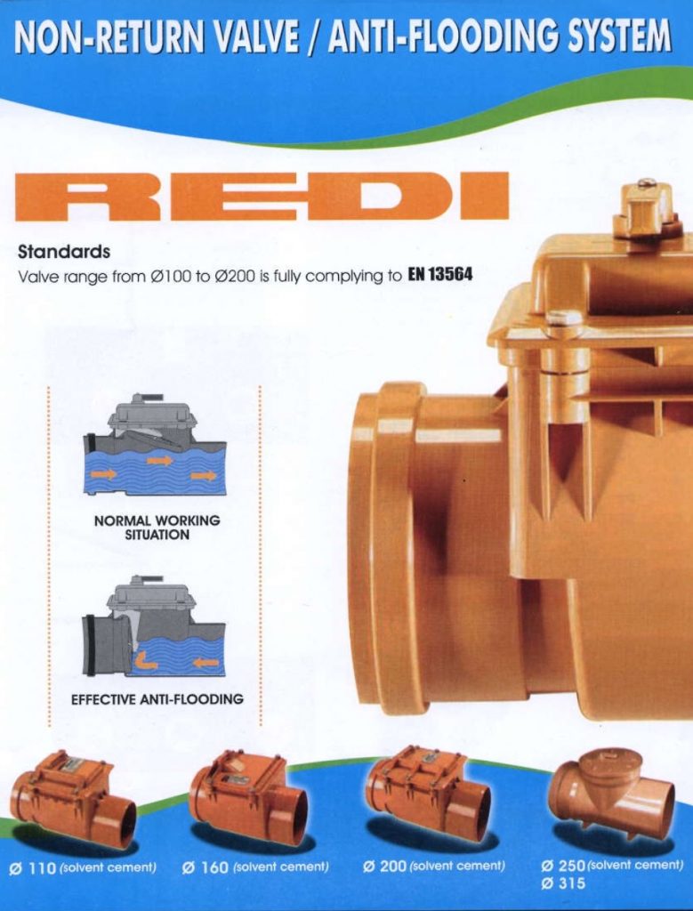 REDI Non-Return Valve - Emerald Vinyl